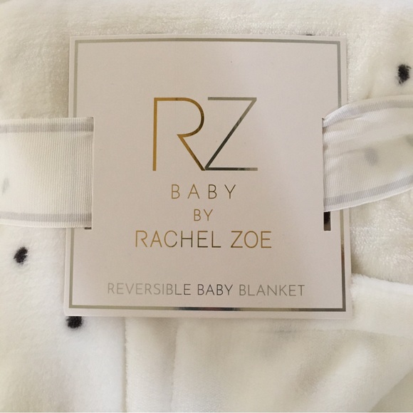 Rachel Zoe | Other | New Rachel Zoe Baby Blanket Soft Thick Plush Polka ...